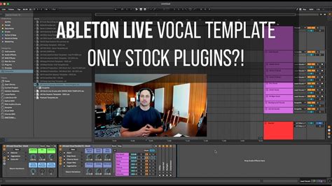 Best Ableton Live Template For Recording And Mixing Vocals With Stock