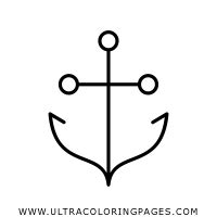 Dibujo De Ancla Para Colorear Ultra Coloring Pages