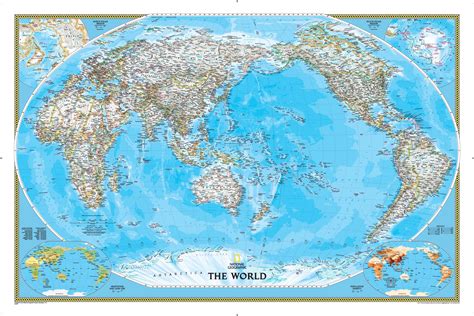 Wall Maps National Geographic Wayne Baisey