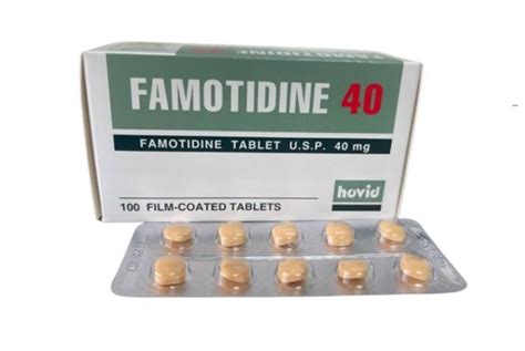 Famotidine 40mg Tab Hovid 10tabx10box បាយមេដ ខេមបូឌា Buymed