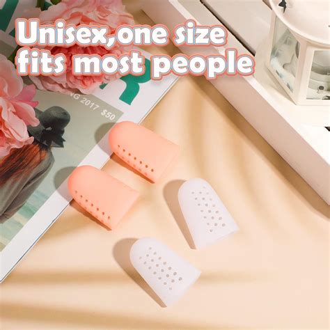 Toe Protectors 2 Pairs Big Toe Protector With Holes Breathable Toe Caps
