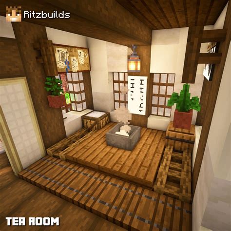 Minecraft Japanese House Interior