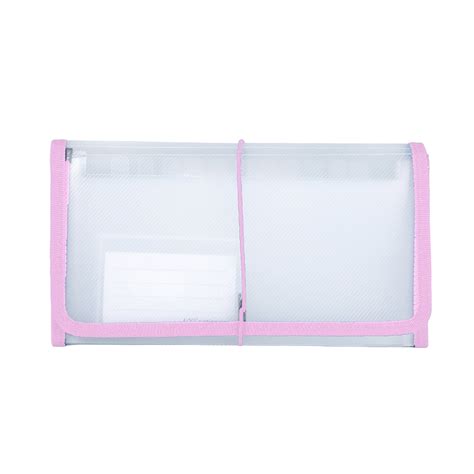 Joymorehome Portable 13 Pockets Receipt Organizer Small Expanding File