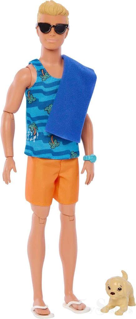 2023 Barbie Surfer Ken Doll Hpt50 Toy Sisters