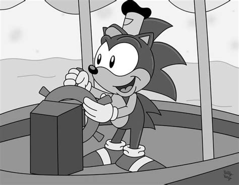 Steamboat Sonic By Slysonic On Deviantart