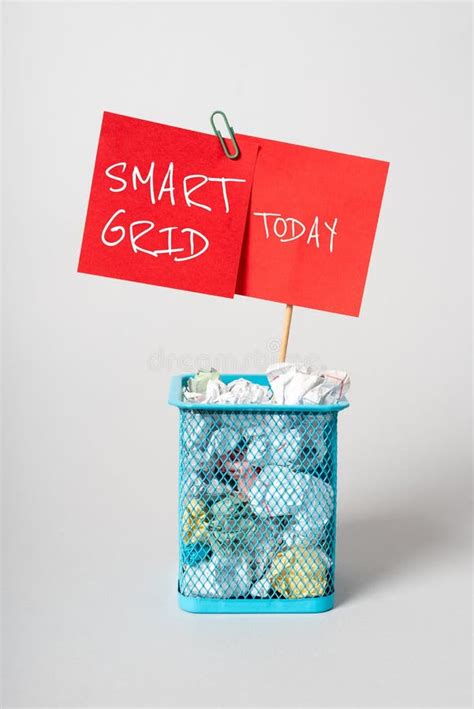 Inspiration Showing Sign Smart Grid Internet Concept Includes Of
