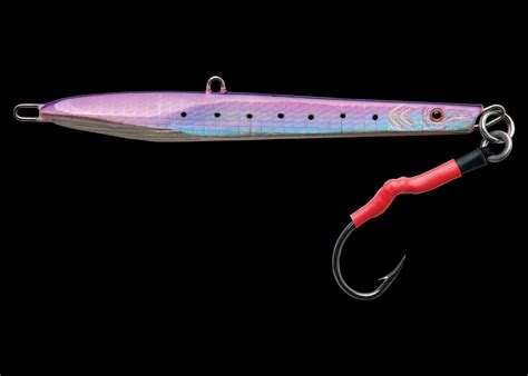 Asj100prpl Abyss Speed Jig 6 12 3 12 Oz 70 Assist Hook Purple Sinking
