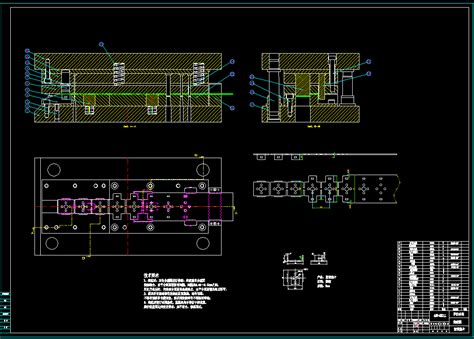 Jj5546 紧固垫片冲压模具的设计 级进模长40【含ug三维图】 模具设计 龙图网