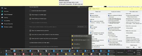 7 Taskbar Tweaker On Windows 11 With Windows 10s Taskbar Ramen Software