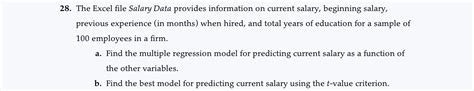 Solved Use The Following Link To Access The Data For The Chegg Com