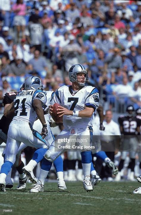 Quarterback Steve Beuerlein Of The Carolina Panthers Sets To Pass The News Photo Getty Images