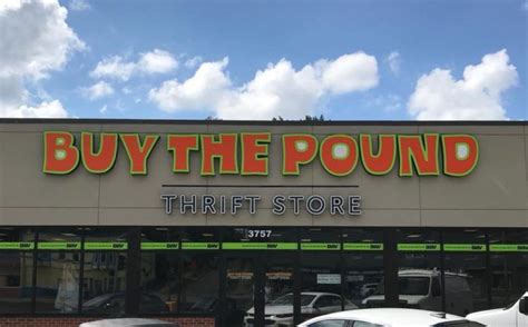 Pay For Your Treasures By The Pound At Buy The Pound Thrift Store In