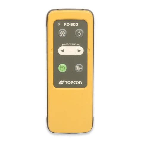 Topcon 1042278 01 Rc 500 Rotary Laser Level Remote Control For Tp L6