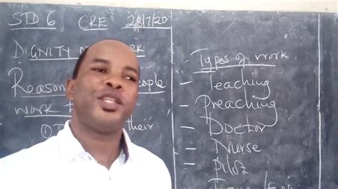 Class 6 C R E Lesson By Mr Maseghe Youtube