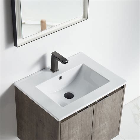 One Piece Bathroom Sink And Vanity Top Semis Online