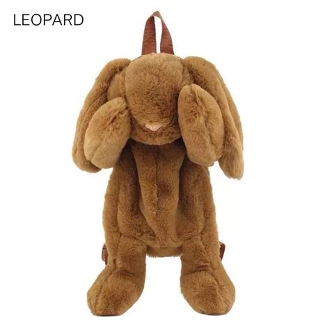 Backpack Doll Full Body Bagpack Doll Backpack Soft Rabbit Plush