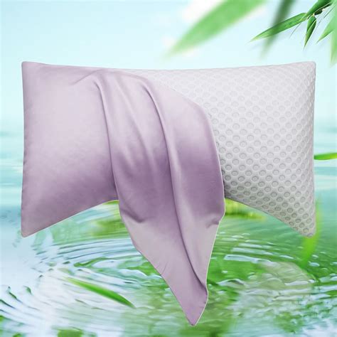 Cooling Side Sleeper Pillow Cases Curved Rayon Derived