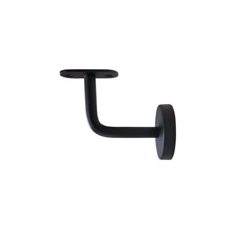 Handrail Bracket Stainless Steel Matte Black Gauthier De Laplante
