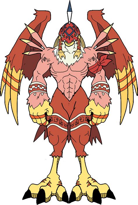 Garudamon Digimon Tri By Homeosttasis On Deviantart