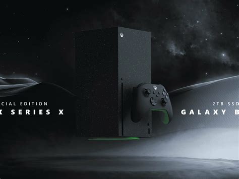 Xbox Series X 2tb Comes In A Galaxy Black Special Edition