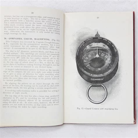 The Prismatic Compass And How To Use It 1917 Compass Library