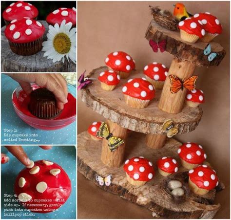 Mushroom Cupcakes These Are So Cute Unique Cupcake Idea So Easy To
