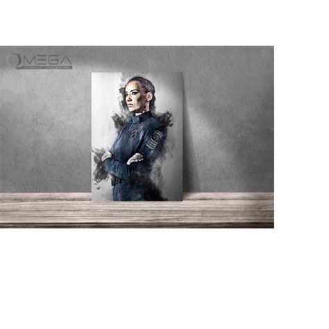 Camina Drummer Poster Camina Drummer Print The Expanse Inspire Uplift