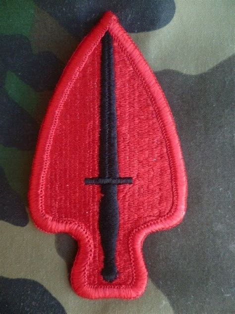 Us Army~special Operations Command Airborne~1 Patch~shoulder Sleeve