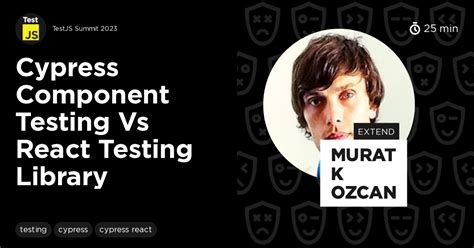 Cypress Vs Jest Testing Insights By Murat K Ozcan
