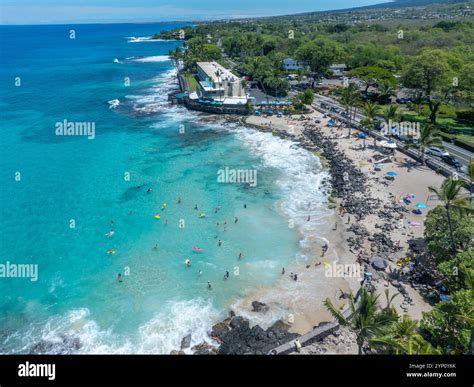 Magic Sands Beach Park Kahaluu Kailua Kona Kona Island Of Hawaii