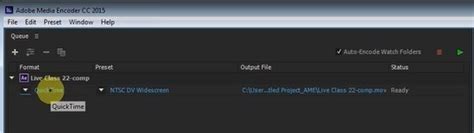 Codecs And Video Containers In Adobe Media Encoder BlueFx