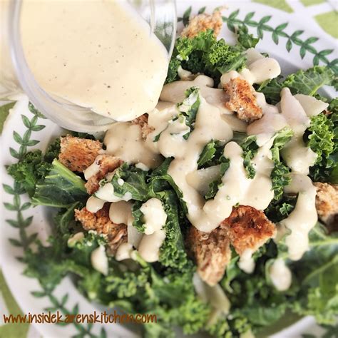 Light Homemade Caesar Dressing Karen Mangum Nutrition