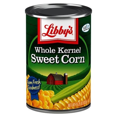 Libbys Whole Kernel Sweet Corn 15 Oz