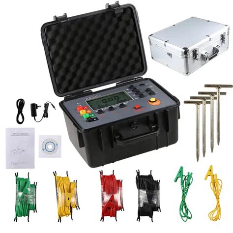 001 30k Ohm Ground Meter High Accuracy Digital Meter Earth Resistance