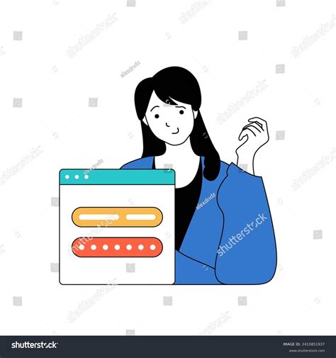 Programming Concept Cartoon People Flat Design Stock Vector Royalty Free 2410851937 Shutterstock