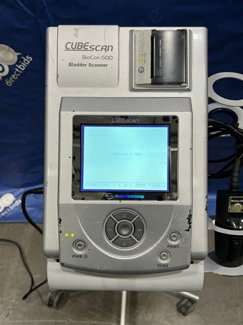 Cubescan Biocon 500 Bladder Scanner For Sale