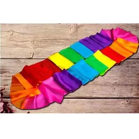 Silk Streamer Multicolor 1000cm 25cm Magic Trick Stage Magic