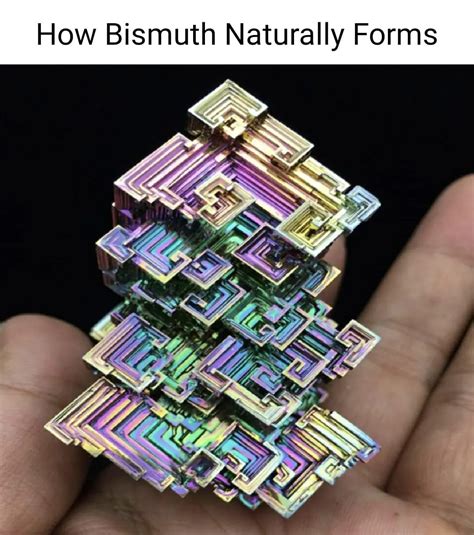 The Natural Formation Of Bismuth Scrolller