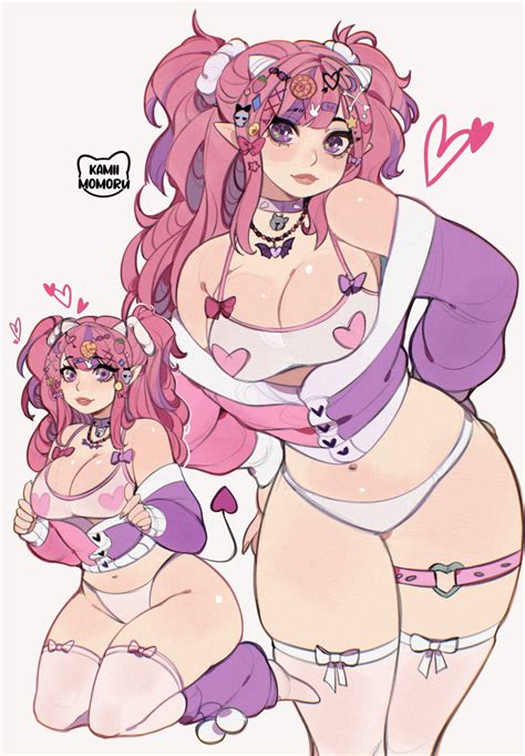 Rule 34 Choker Decora Female Former Vshojo Indie Virtual Youtuber