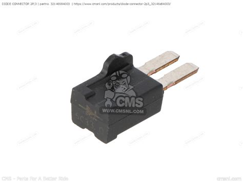 Diode Connector 2p 3 For Accord 2000 Y 2dr Lx Ul Kl Order At Cmsnl