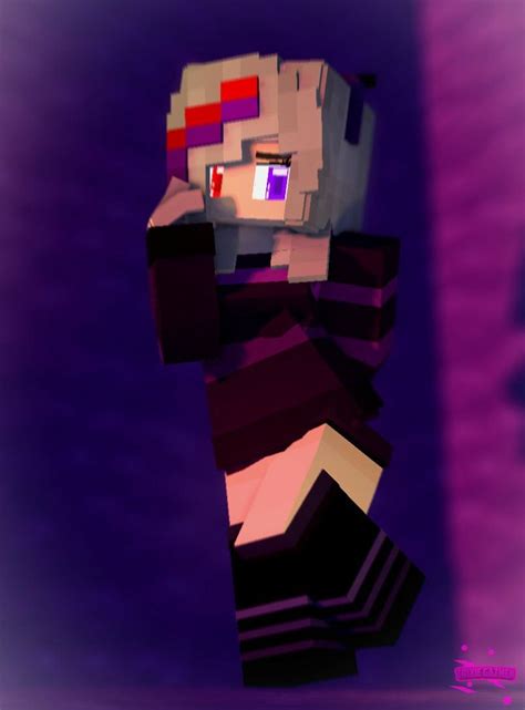Pin By Lynx On 게임 캐릭터 디자인 Anime Minecraft Art Minecraft Anime Girls