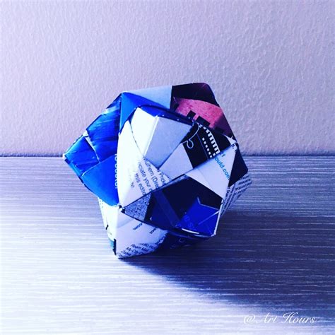 Archguide Origami Tutorial Sonobe Unit And A Glimpse Into Sonobe