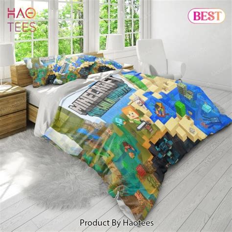 Buy Minecraft Bedding Sets 01 Bed Sets Bedroom Sets Comforter Sets