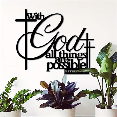 Helloyoung Metal Jesus Wall Art With Cross Horizontally Oriented