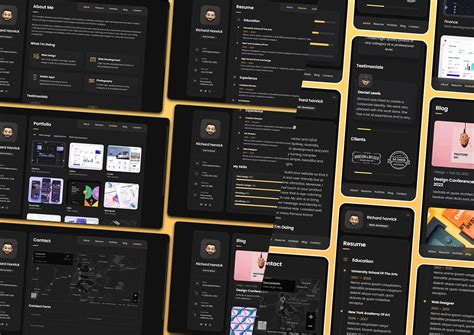 Github Waite0603resume Vcard Collection About Responsive Personal