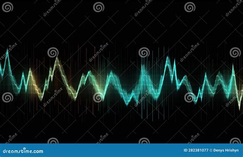 Visualizing Music With Vibrant Sound Waves Stock Illustration Illustration Of Modern Voice