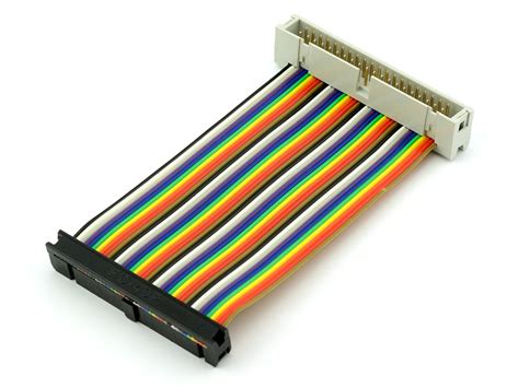 Pins Rainbow GPIO Cable Extender Male Female Cm Kiwi Electronics