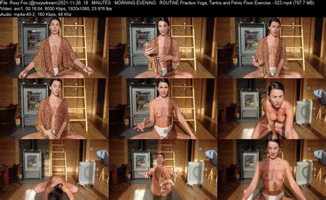 Roxy Fox Roxysdream Shows A Vaginal Massage To Relieve Tension