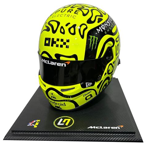 Lando Norris Helmet 1 1 Full Scale F1 Replica Helmets For Sale