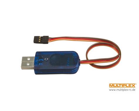 Multiplex Usb Synth Receiver Programing Cable Buy Radio Parts From Modelflight